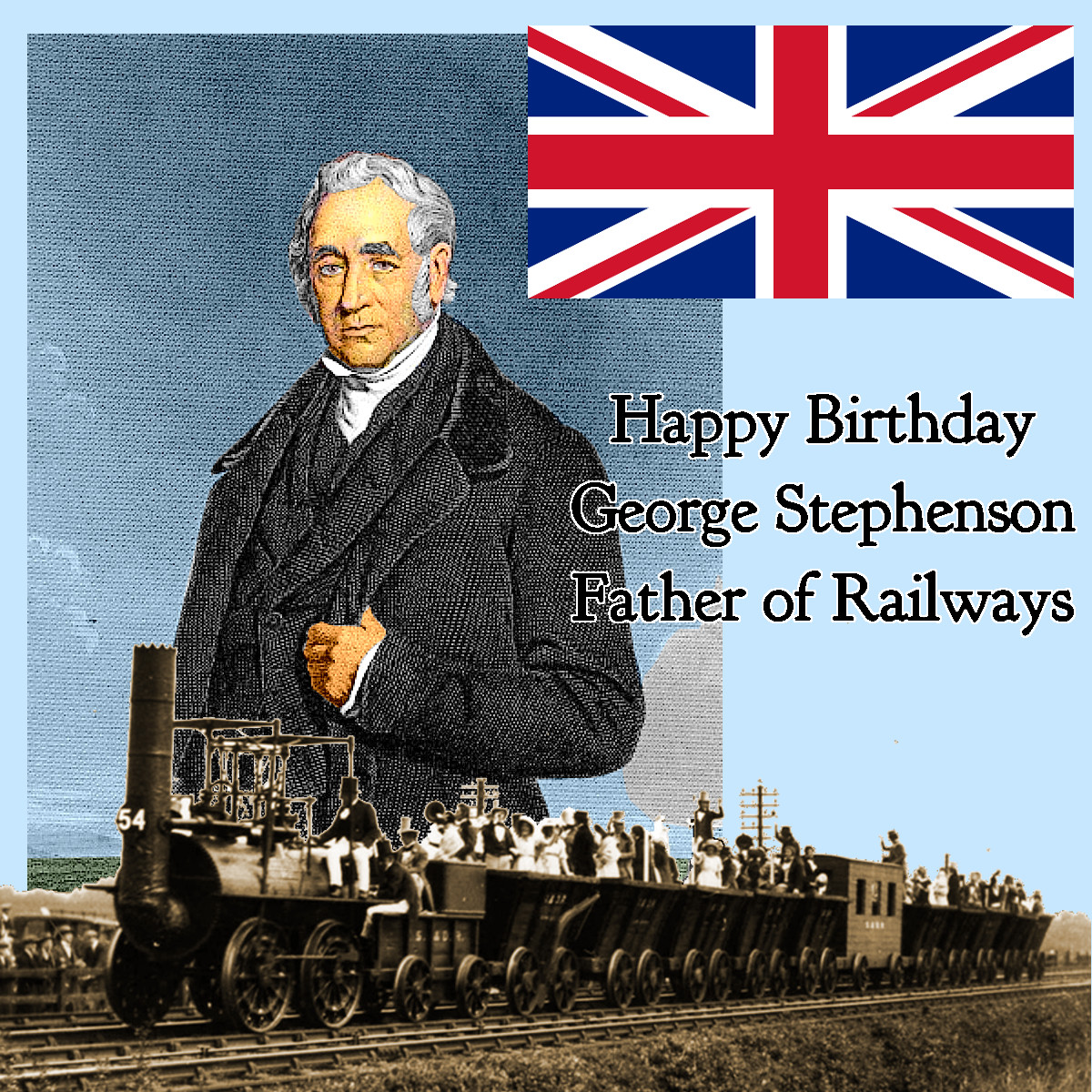 George Stephenson, The Father of Railways – Steampunk Desperado